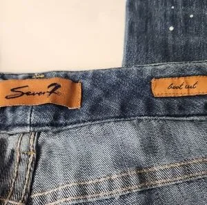 Seven7 | Jeans | Seven7 Paint Spatter Y2k Boho 5 Pocket Bootcut Jeans ...